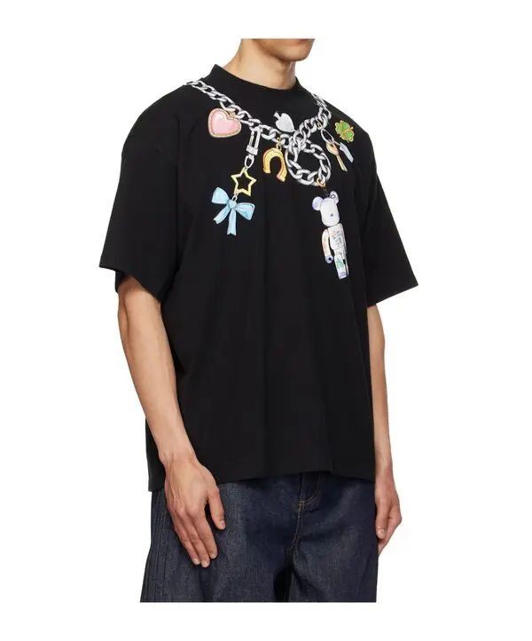 EGONLAB X Bearbrick Collaboration Printed T-shirt
