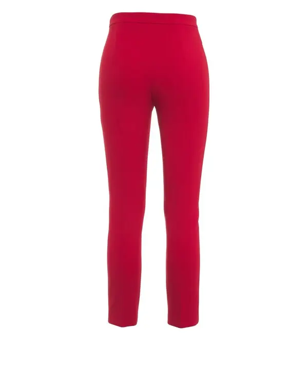Elisabetta Franchi High Waist Slim Fit Pants