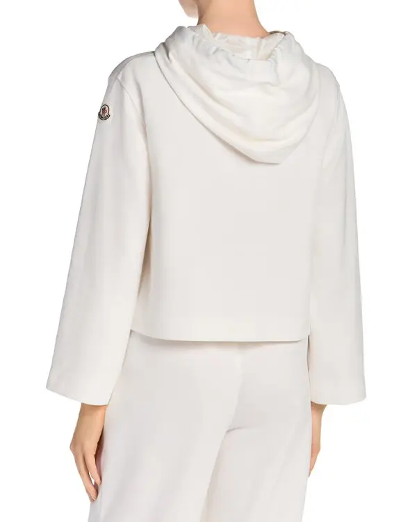 Moncler Cotton Blend Hoodie Sweater