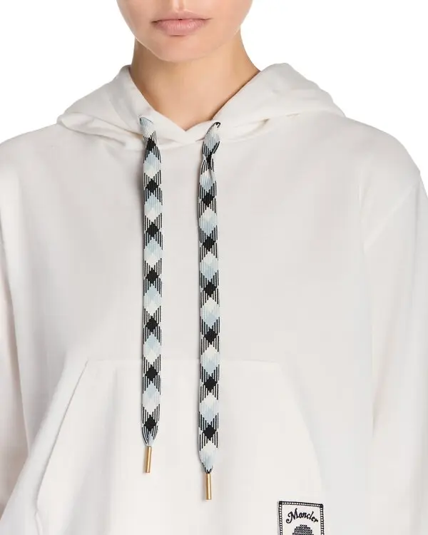 Moncler Cotton Blend Hoodie Sweater