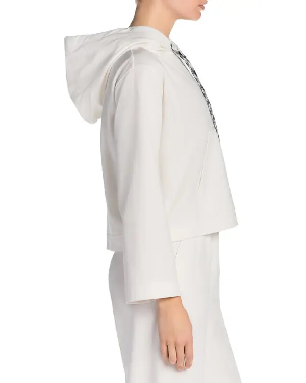 Moncler Cotton Blend Hoodie Sweater