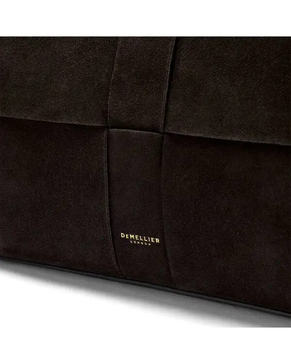 DEMELLIER The Florence Woven Suede Tote Bag