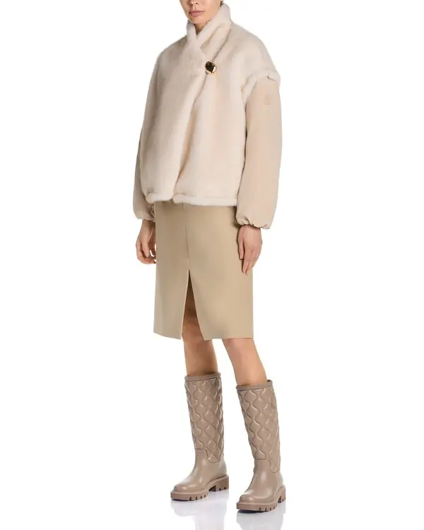 Moncler Chardonneret Reversible Jacket With Detachable Sleeves