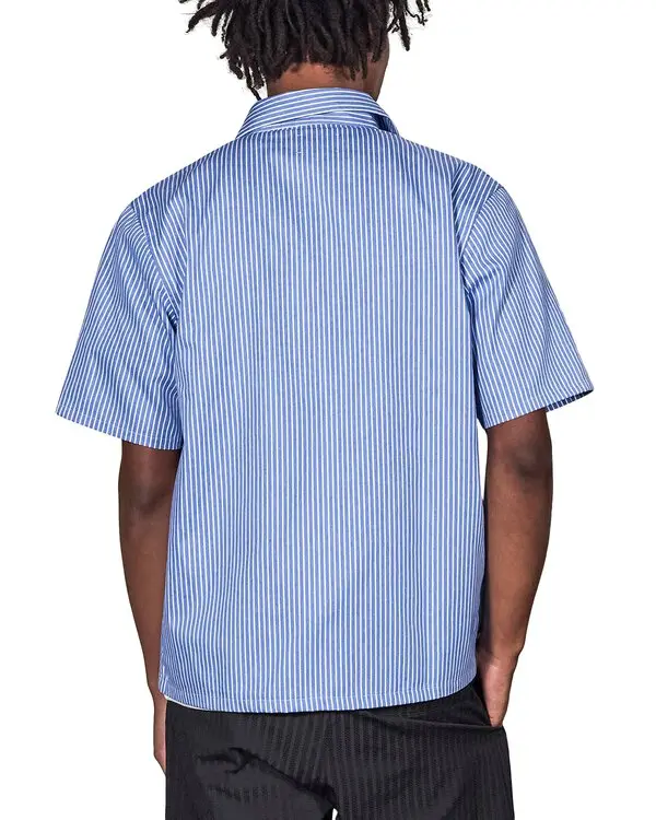 PLEASURES Onyx Block Logo Pocket Shirt