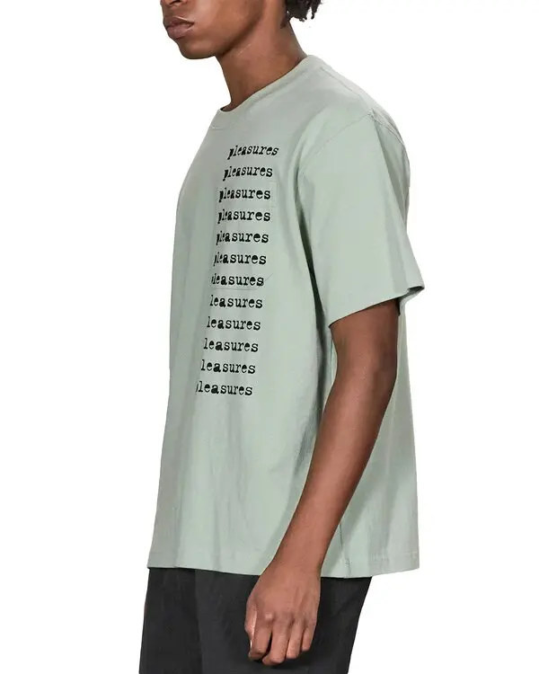 PLEASURES Slip Pocket Logo T-shirt