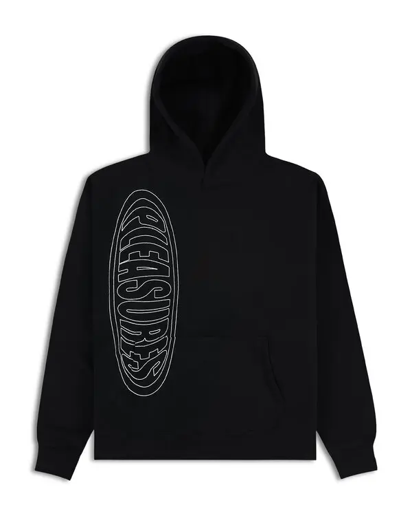 PLEASURES Ellipse Logo Graphic Hoodie