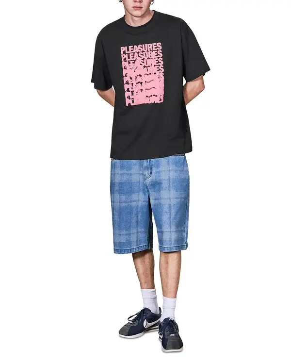 PLEASURES Immolate Logo Graphic T-shirt