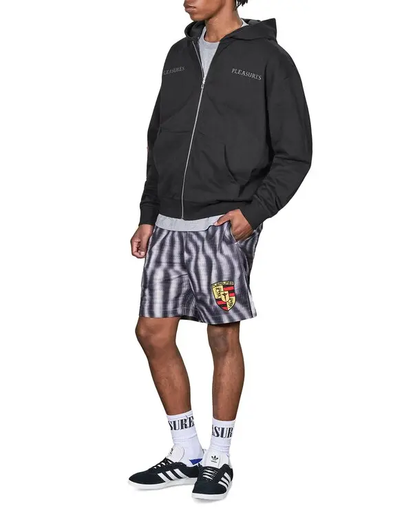 PLEASURES Spine Graphic Full Zip Hoodie