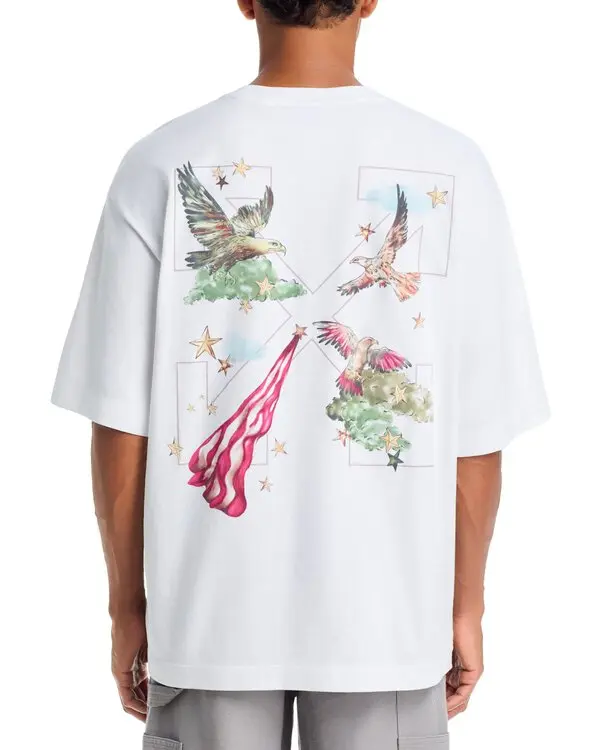 Off-White Dream Skate Eagle Graphic T-shirt