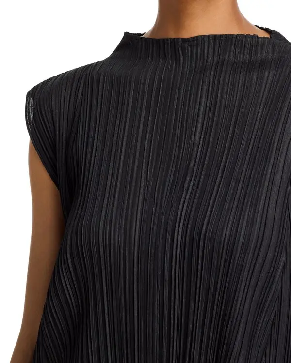 Issey Miyake Mellow Pleats Sleeveless Top