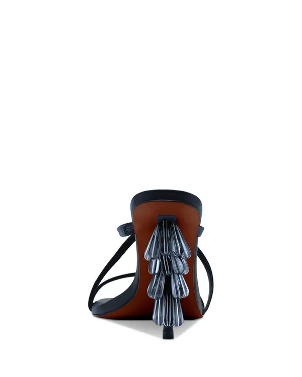 Cult Gaia Sage Sculptural Heel Sandals - Tide