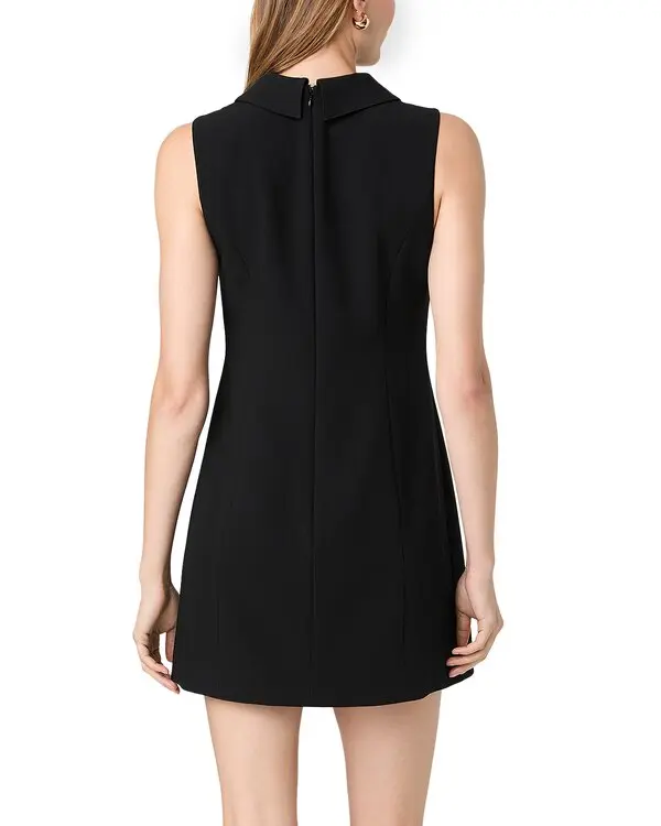 French Connection Azra Sleeveless Collar Mini Dress