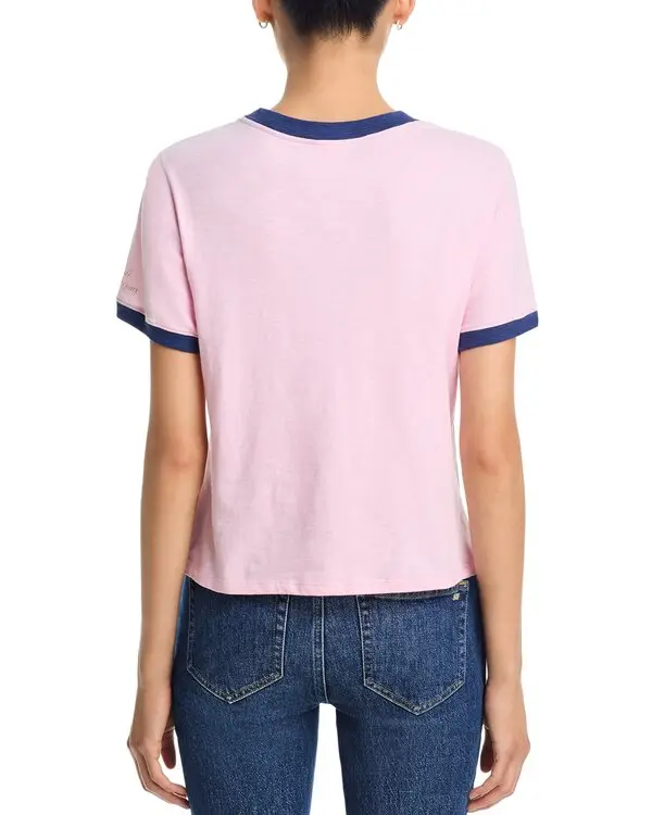 Cinq À Sept Shrunken Ringer Tee