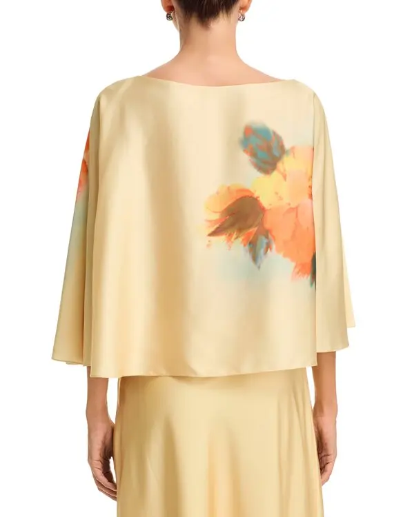 Cinq À Sept Watercolor Floral Carole Top