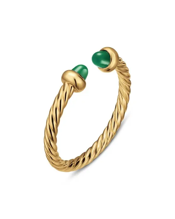 David Yurman Micro Cablespira Flex Open Ring
