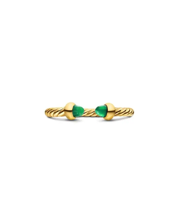 David Yurman Micro Cablespira Flex Open Ring