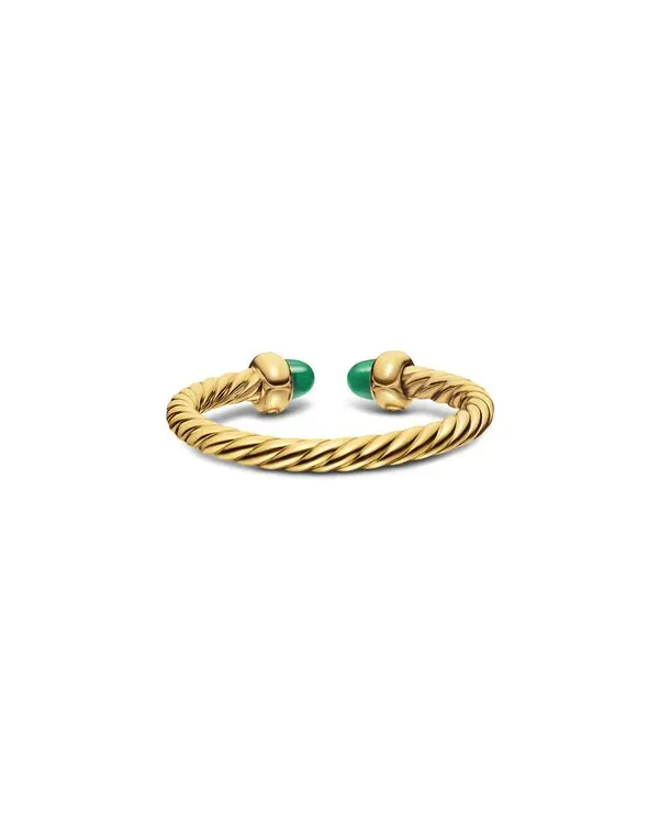 David Yurman Micro Cablespira Flex Open Ring