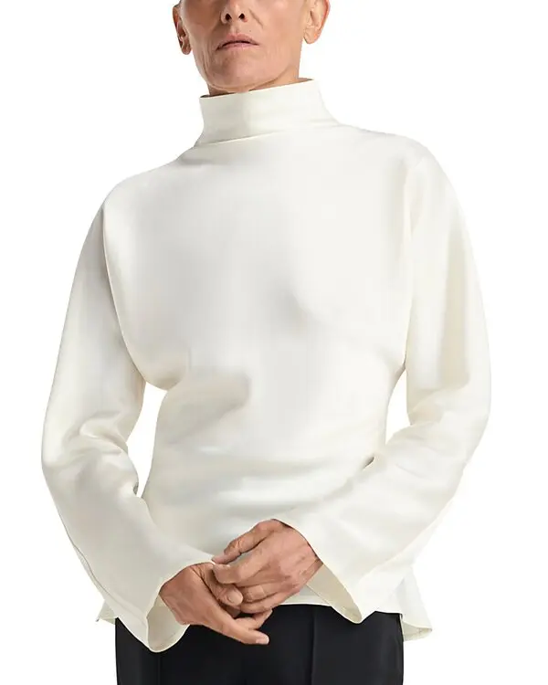 RÓHE Minimal Waisted Top - Cream