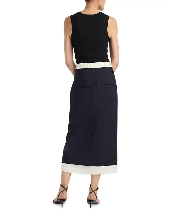RÓHE Boxer Detailed Skirt