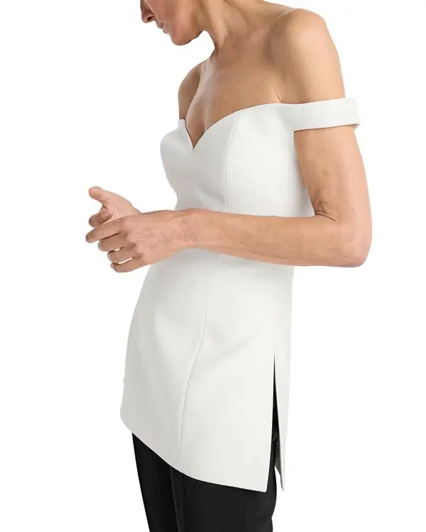 RÓHE Röhe Off-the-shoulder Viscose Blend Top
