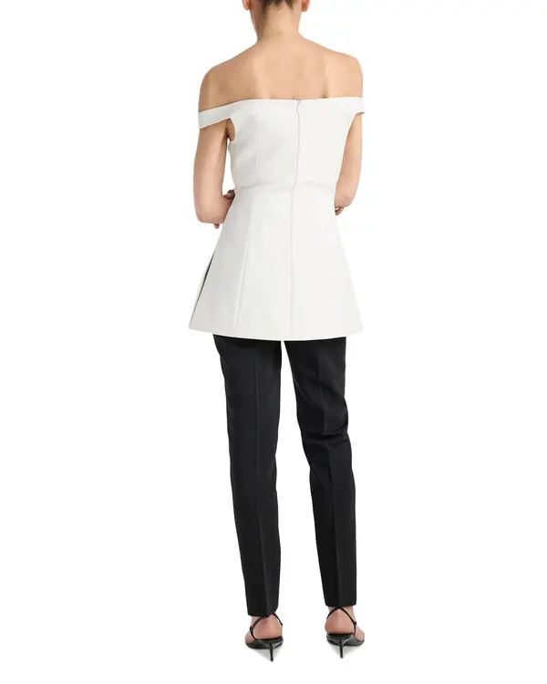 RÓHE Röhe Off-the-shoulder Viscose Blend Top