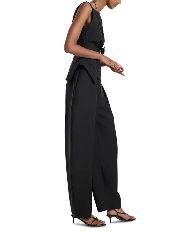 RÓHE Deconstructed Collar Top
