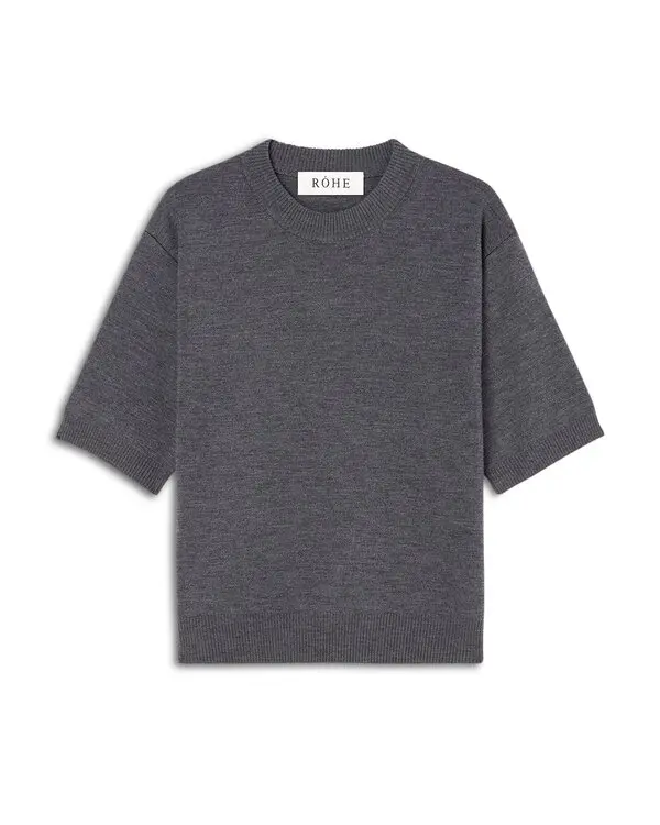 RÓHE Röhe Compact Knitted Wool Top