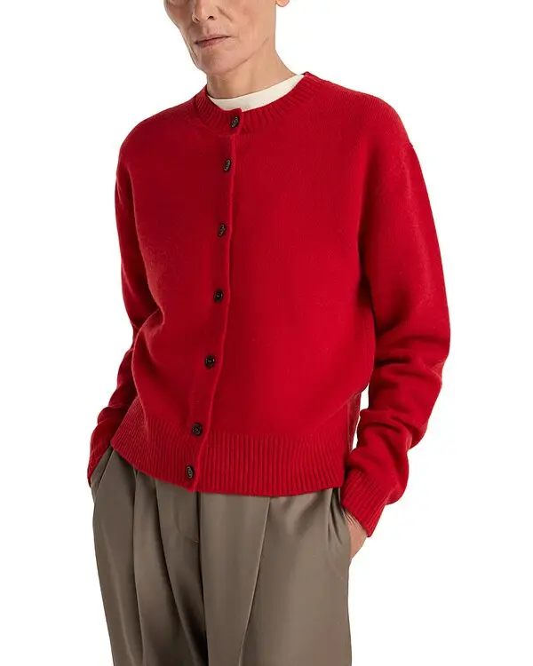 RÓHE Classic Cardigan - Red