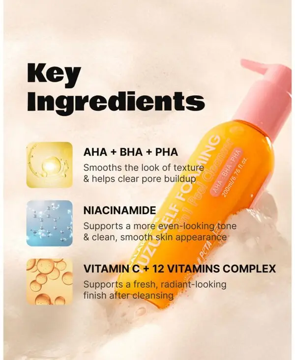 LALARECIPE Yuzu Vita C 3-in-1 Foaming Cleanser