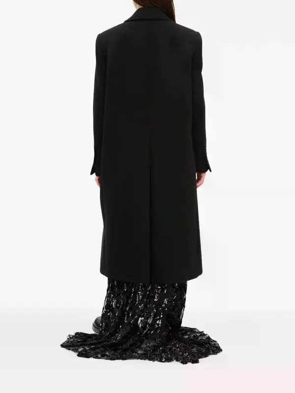 ANN DEMEULEMEESTER Long Peak Lapel Coat