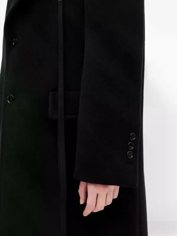 ANN DEMEULEMEESTER Long Peak Lapel Coat