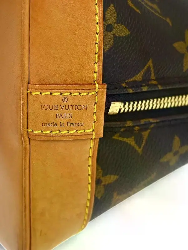 LOUIS VUITTON 2001 Alma Monogram Tote Bag