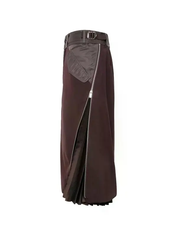 Sacai High-waisted Skirt