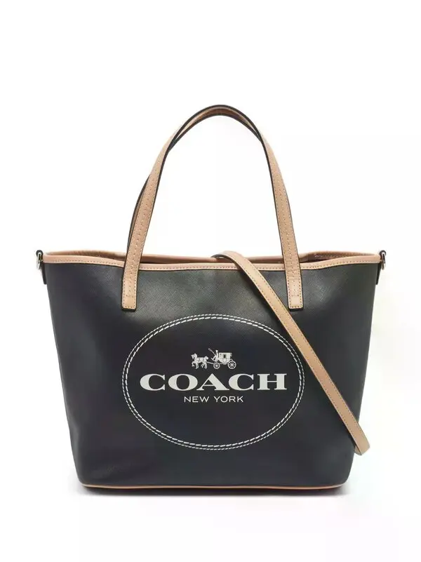 COACH VINTAGE Metro Horse And Carriage Tote Bag