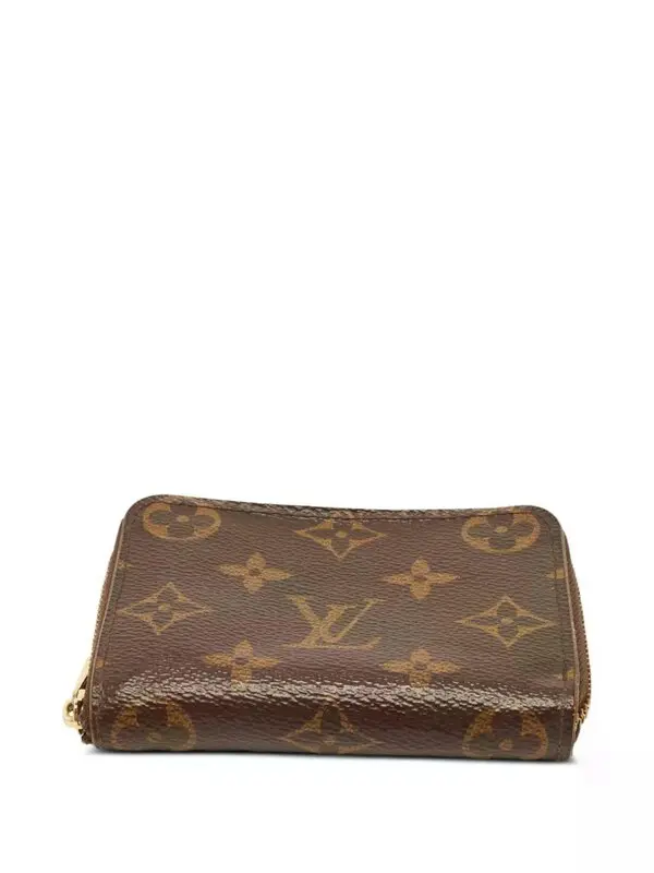LOUIS VUITTON Zippy Monogram Coin Purse - Brown