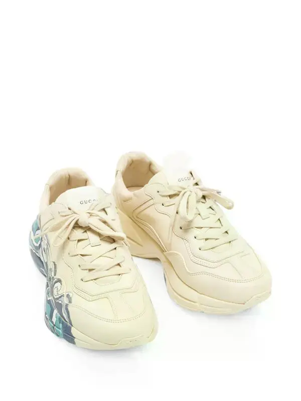 Gucci Rhyton Wave-print Sneakers