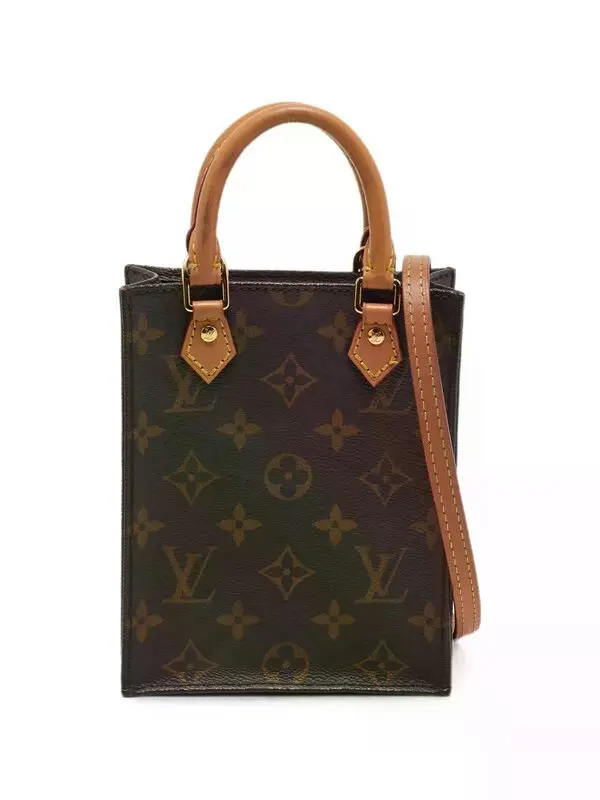 LOUIS VUITTON 2020 Petit Sac Plat Monogram Tote Bag
