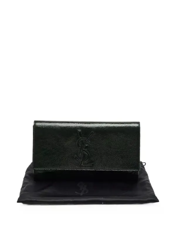 Saint Laurent Belle De Jour Leather Clutch Bag
