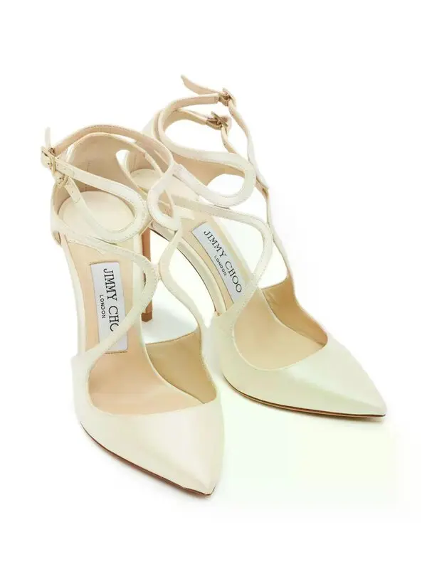 JIMMY CHOO Lancer Strappy Pumps