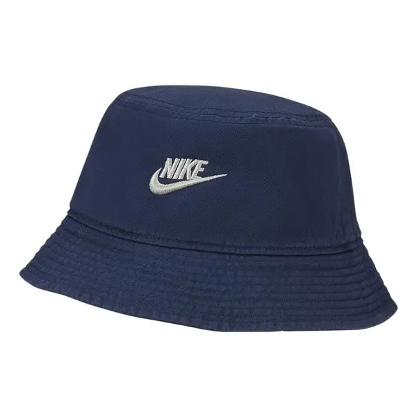 Nike Bucket Hat - Navy/sliver