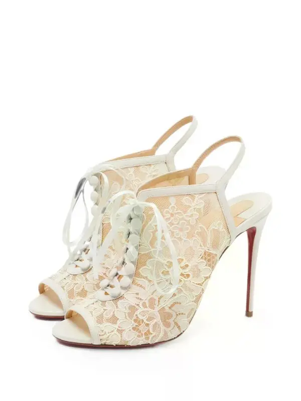 CHRISTIAN LOUBOUTIN Mariee A Colmar Lace Sandals