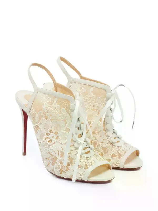 CHRISTIAN LOUBOUTIN Mariee A Colmar Lace Sandals