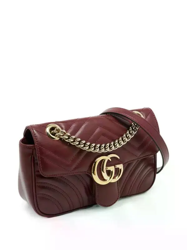 Gucci Small Gg Marmont Matelassé Shoulder Bag