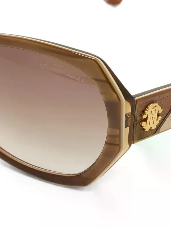 Roberto Cavalli Abelia Oversized Geometric Sunglasses