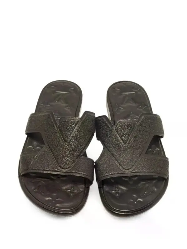 LOUIS VUITTON Oasis Leather Slides