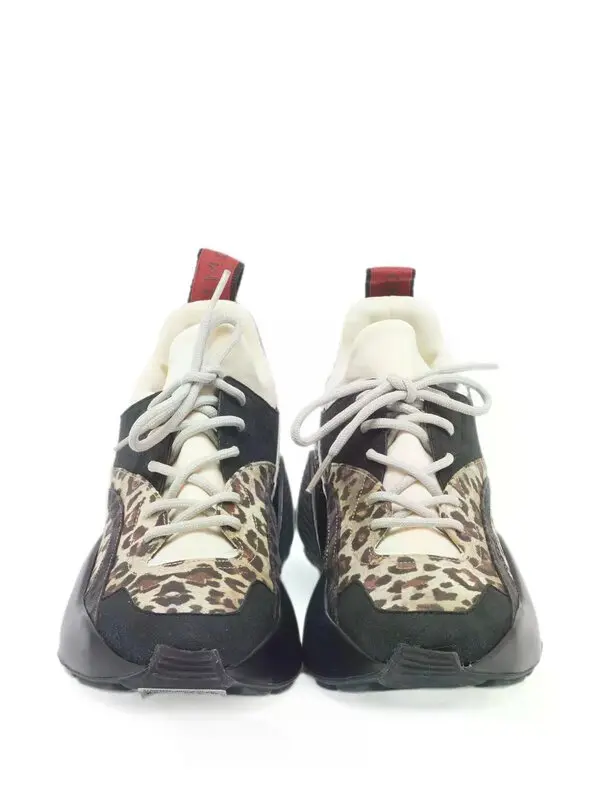 Stella McCartney Eclypse Leopard Print Sneakers