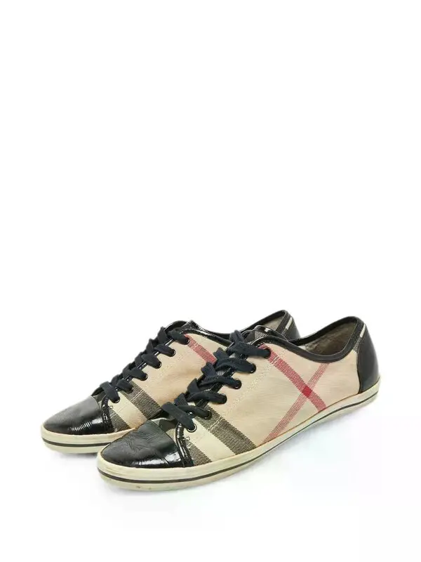 Burberry Nova Check Sneakers