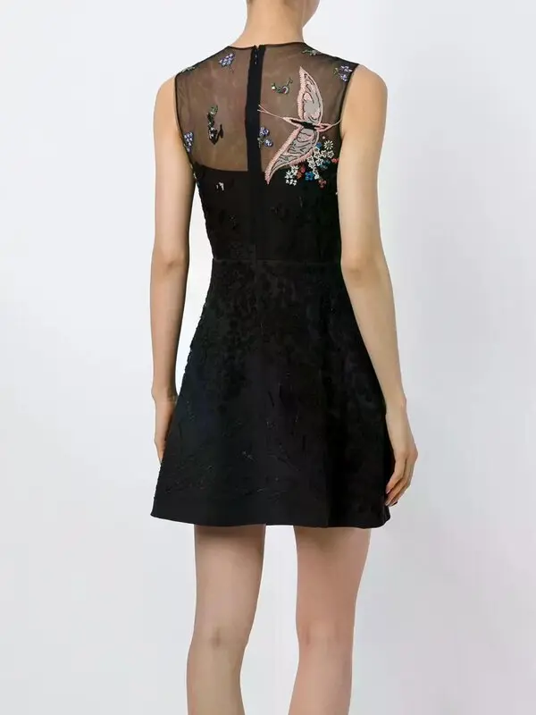 Valentino Garavani Landscape Embroidered Dress
