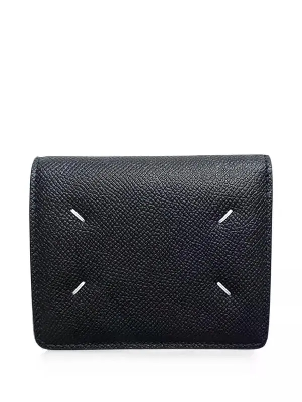 MAISON MARGIELA Four-stitch Bi-fold Wallet - Black