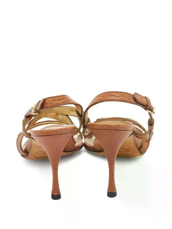 Dolce & Gabbana Embellished Slingback Stiletto Sandals